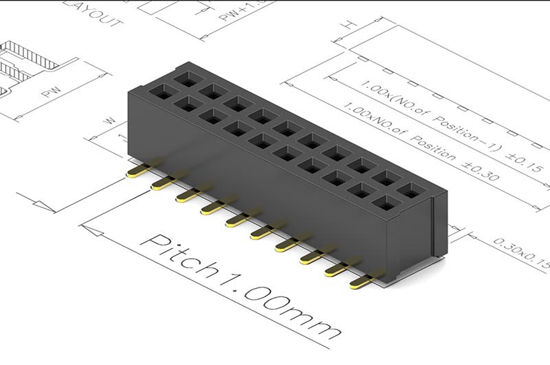 Pin header Female header connectors manufacturer | Smolex