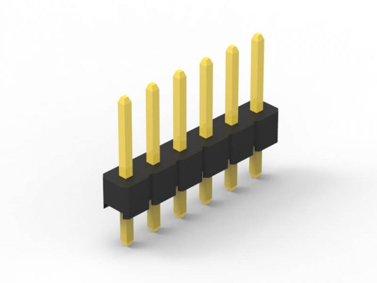 2.54mm pitch Male Pin Header Connectors | Smolex